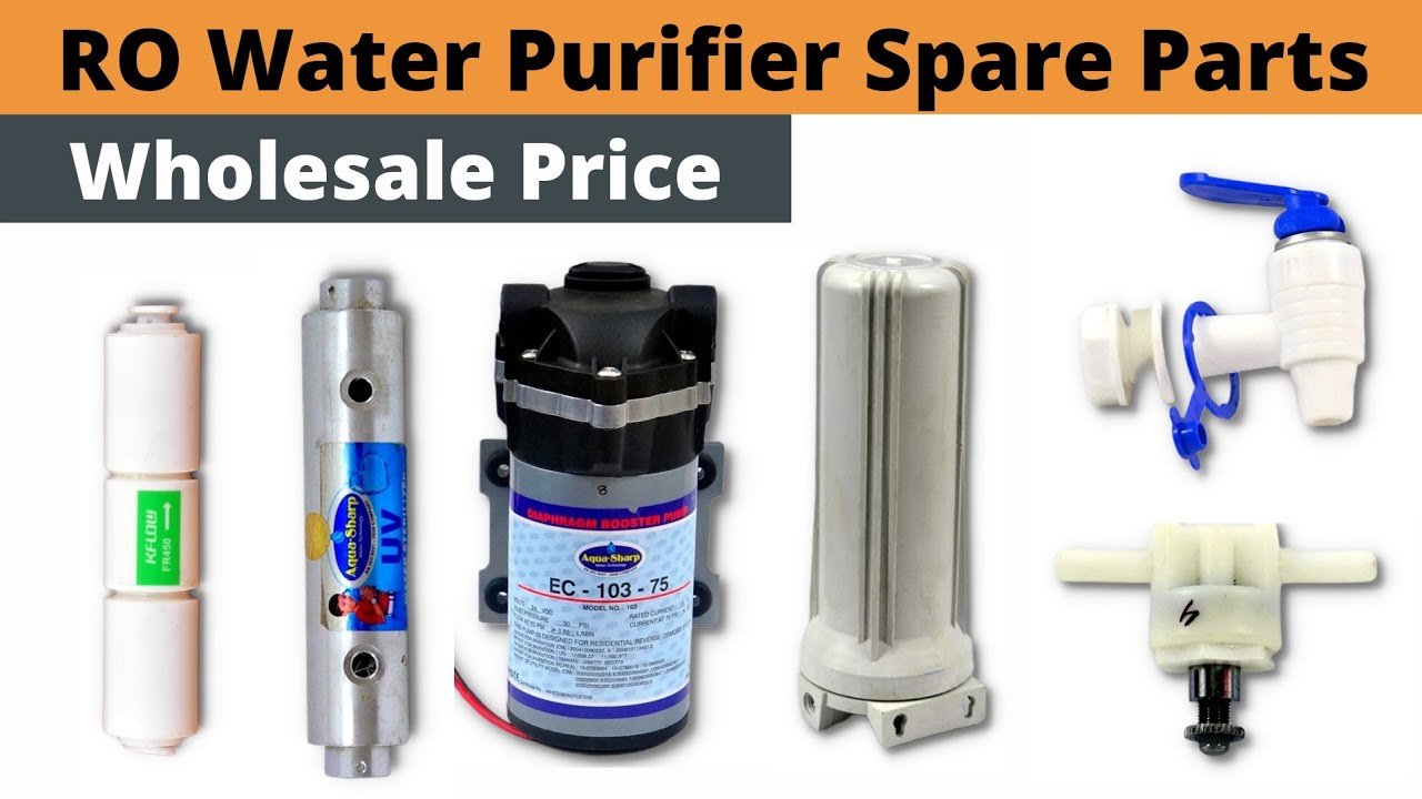 RO Water Purifier Spare Parts Wholesale Price - YouTube