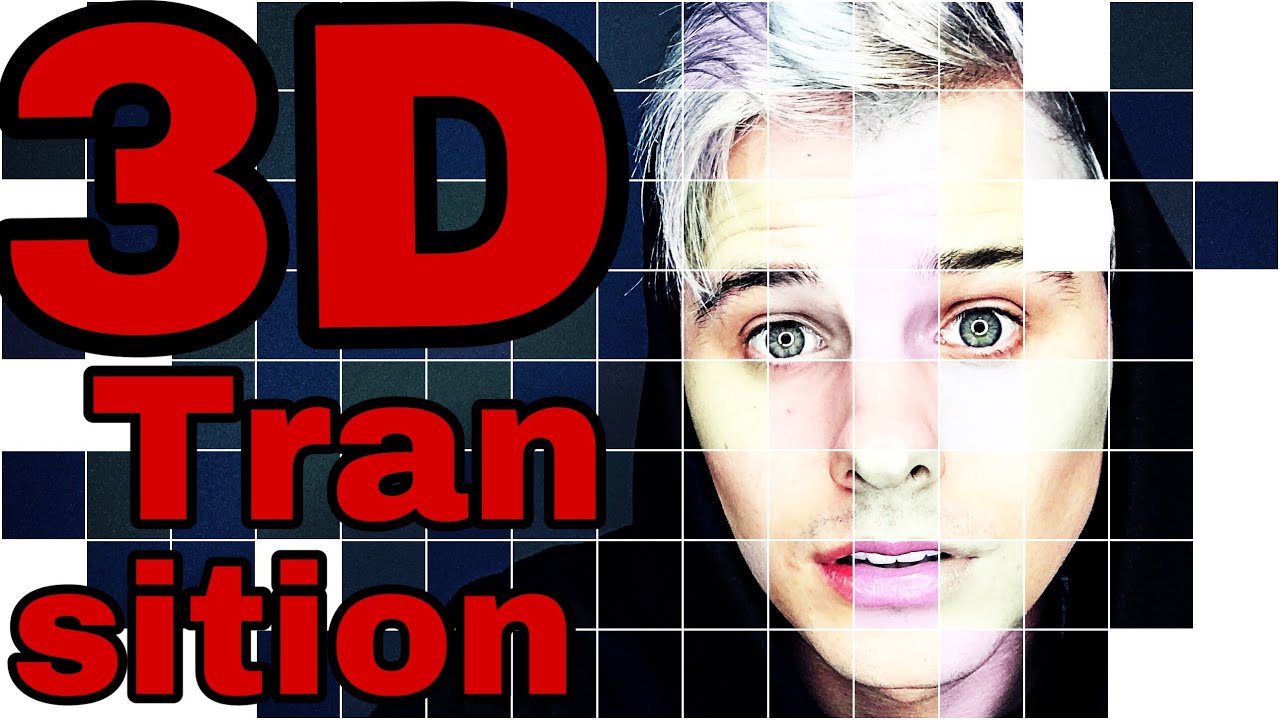 3D Transition tutorial - YouTube