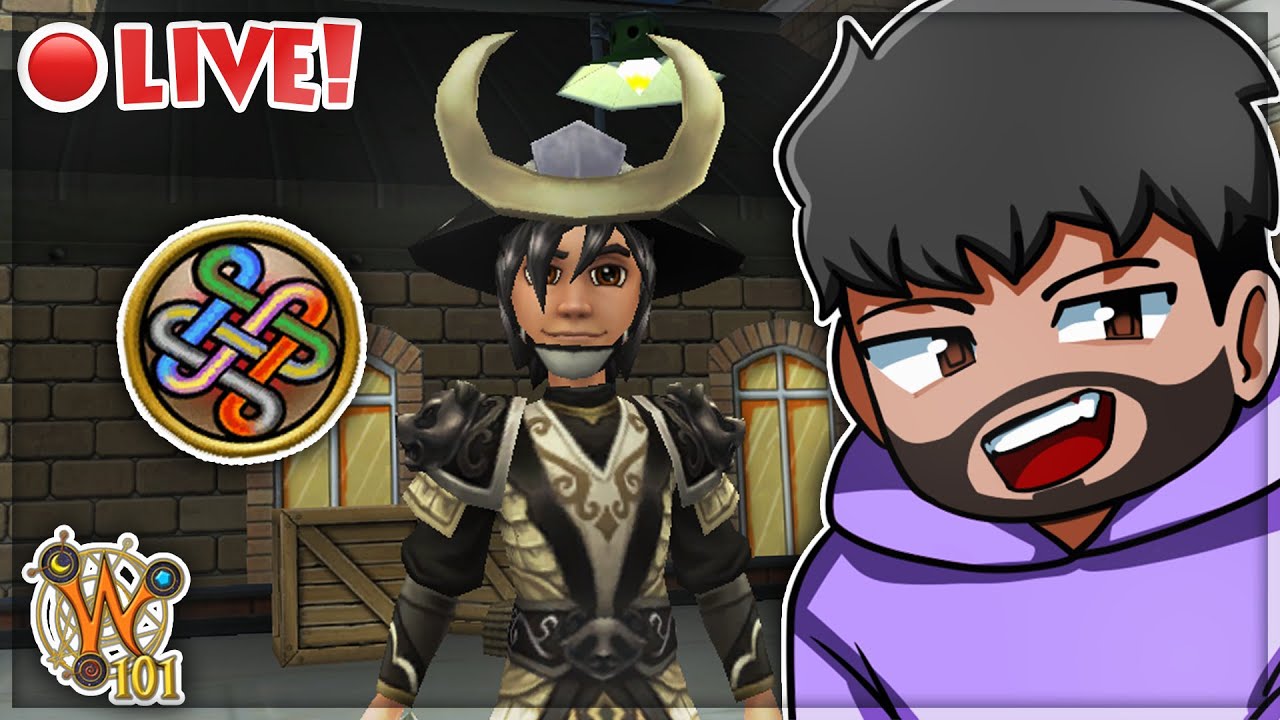 🔴LIVE🔴Finishing Fire Weaving + More In Wizard101! - YouTube