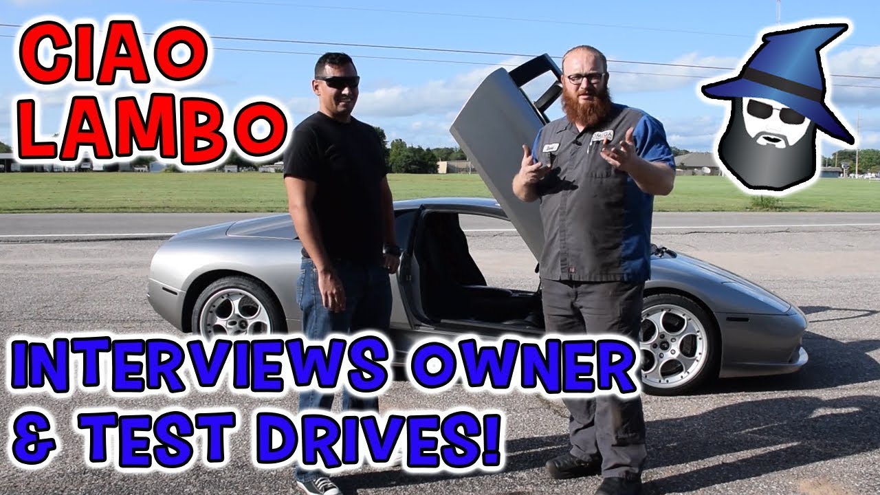 Goodbye Lamborghini ~ The CAR WIZARD interviews the owner and test ...