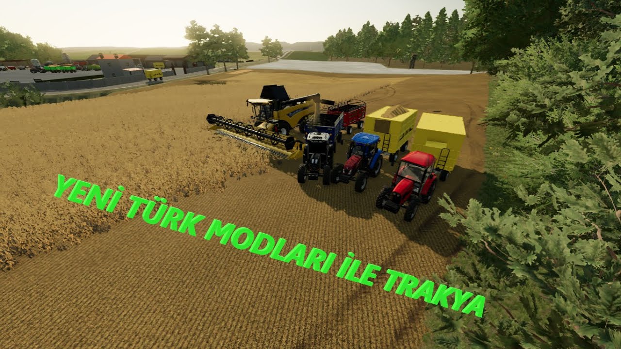 FS 22 BATOSLU BİCER BIRANDALI NEVHOLLAND TD 110 SİYAH İNCİ EKUNT TÜRK ...