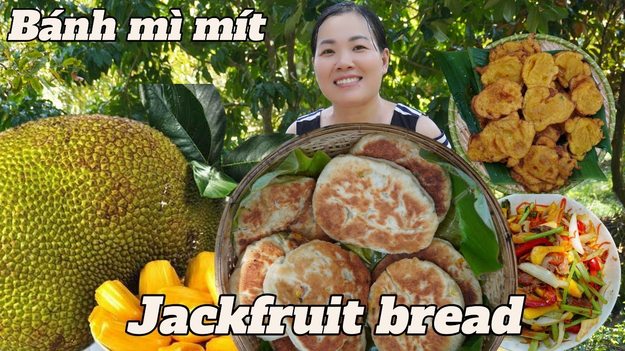 Flatbread and jackfruit, fried jackfruit, stir-fried jackfruit - YouTube