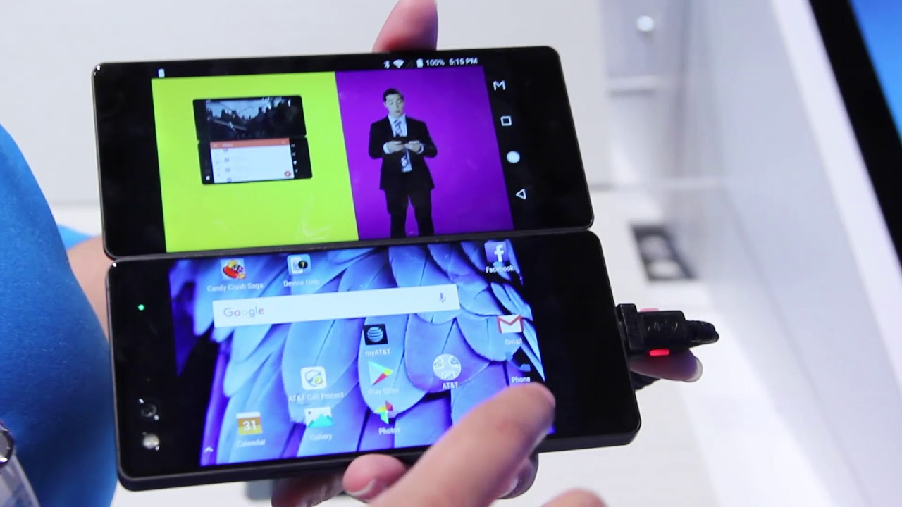 ZTE Axon M Dual Screen (The Foldable Phone) - YouTube