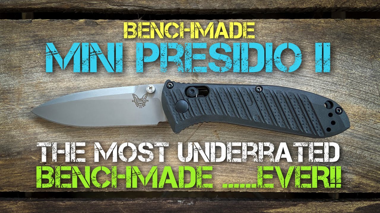 Benchmade Mini Presidio II - Full Review!! The most underrated ...