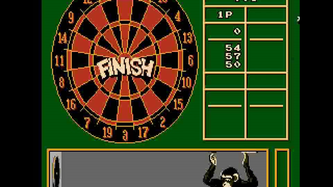Magic Darts (NES) - 701 + Round the Clock perfect - YouTube