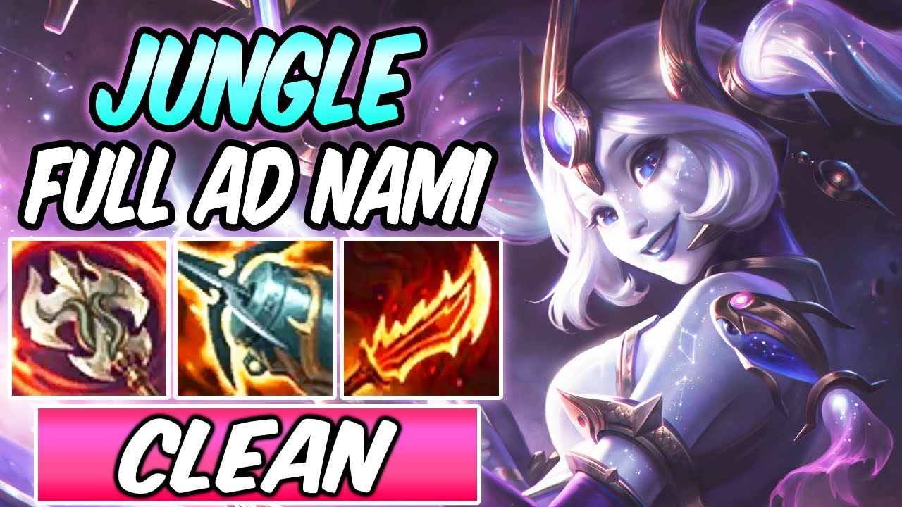 S+ FULL AD NAMI JUNGLE INSANE HYDRA KRAKEN ON-HIT Build & Runes ...
