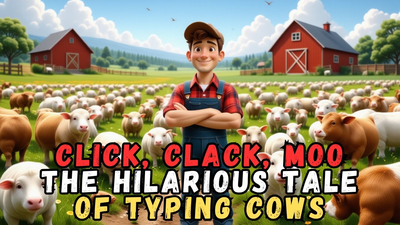 CLICK, CLACK, MOO: THE HILARIOUS TALE OF TYPING COWS | FARM ANIMALS ...