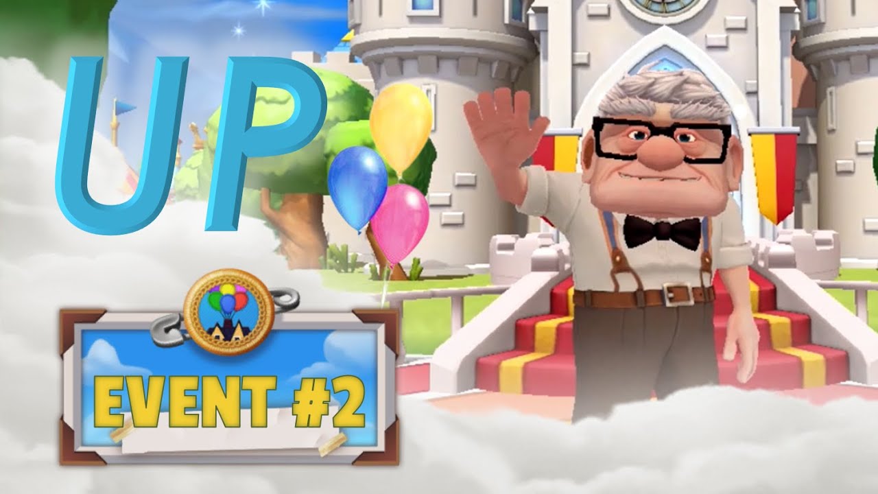 Welcome Carl Fredricksen UP EVENT #2 | Disney Magic Kingdoms - YouTube