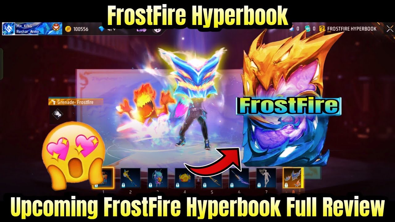 UPCOMING FROSTFIRE HYPERBOOK IN FREE FIRE | NEXT HYPERBOOK KAB AAYEGA ...
