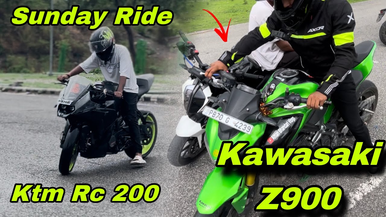Hyper ride z900 // ktm rc 200 💞🫶🏻 - YouTube