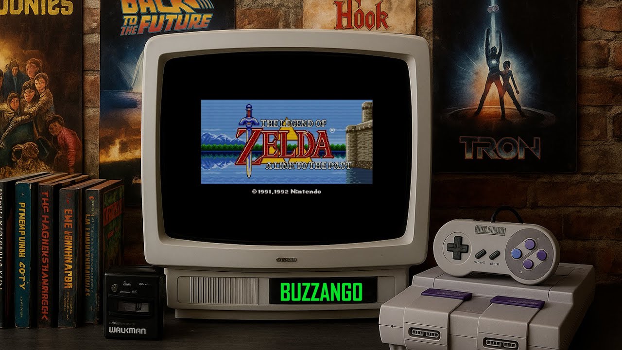 The Legend of Zelda: A Link to the Past | Gameplay | SNES NTSC ...