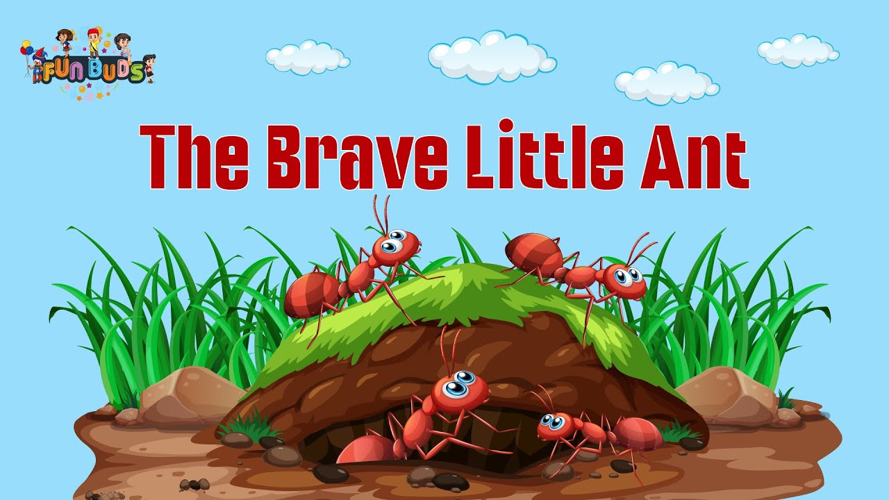 The Brave Little Ant | English Moral stories for kids | Kids Short ...
