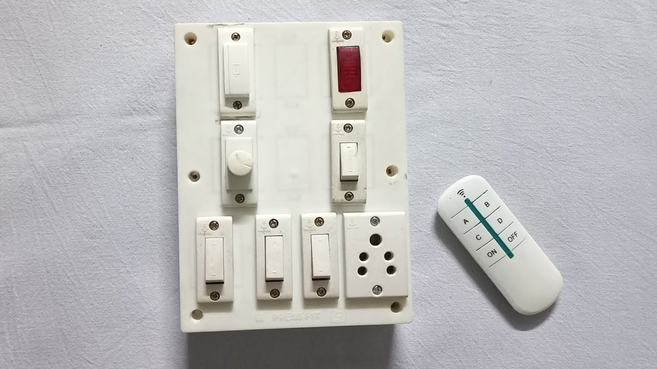 switch box controls remote & two way switch connection| स्विच बॉक्स की ...