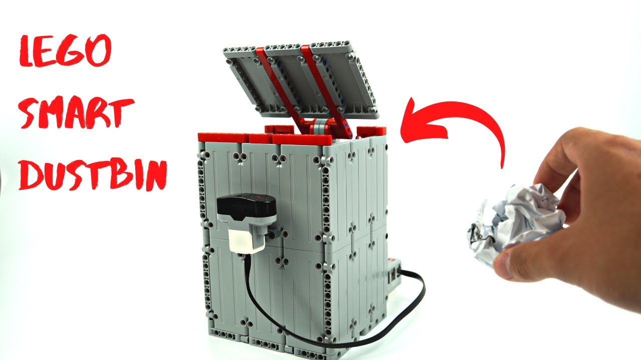 LEGO Smart Dustbin w/ Instructions - YouTube