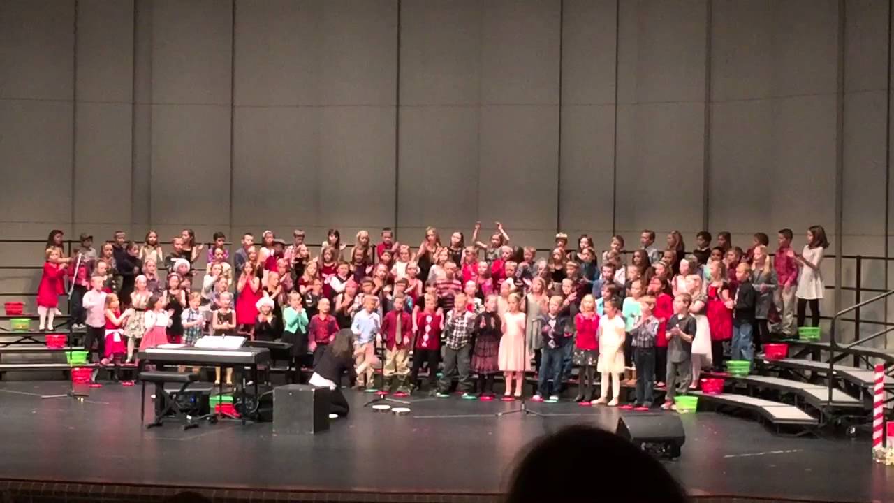 Roguewood Elementary Holiday Program Turn Off That Nose - YouTube