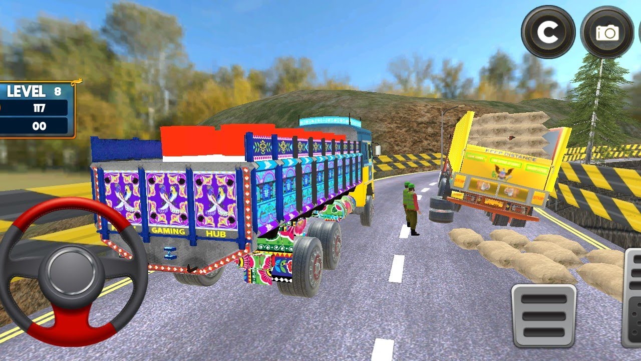 offroad track game indian driving simulator game lorry game truck Cargo ...