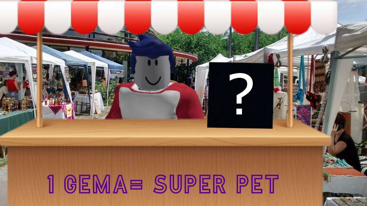 VENDIENTO PETS A 1 GEMA #roblox - YouTube