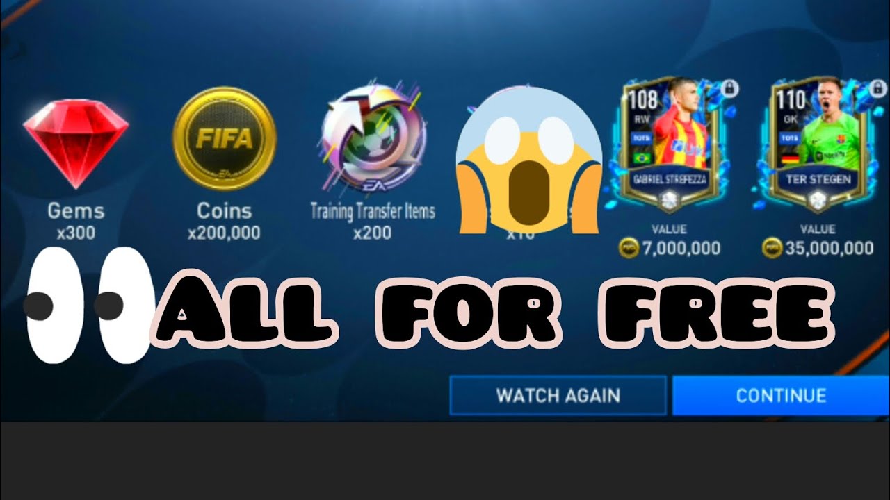 Utots Pass Reward pack : Fifa Mobile Game Amazing fifa packs - YouTube