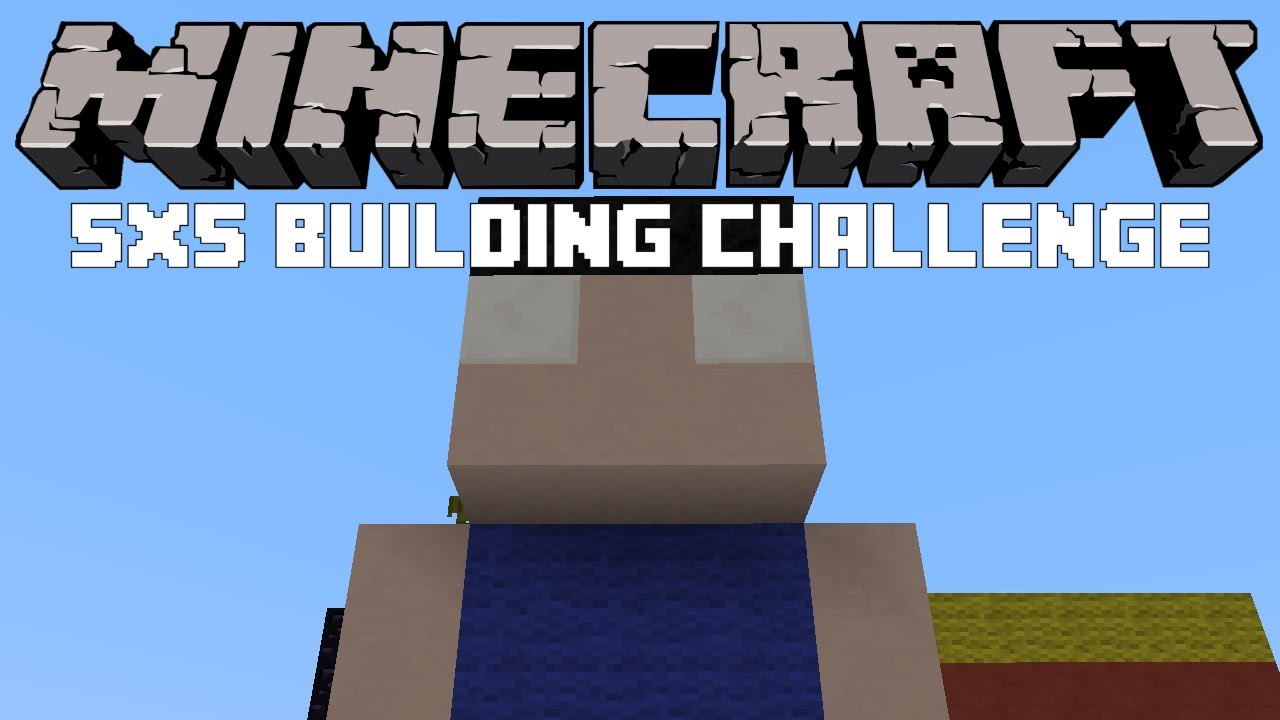 How to Build Mini Minecraft Statues - 5 by 5 Minecraft Tutorial - YouTube