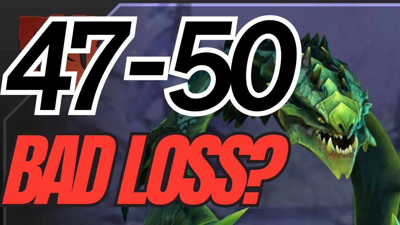 47 50 Viper Bad Loss? Dota 2 Full Game - YouTube