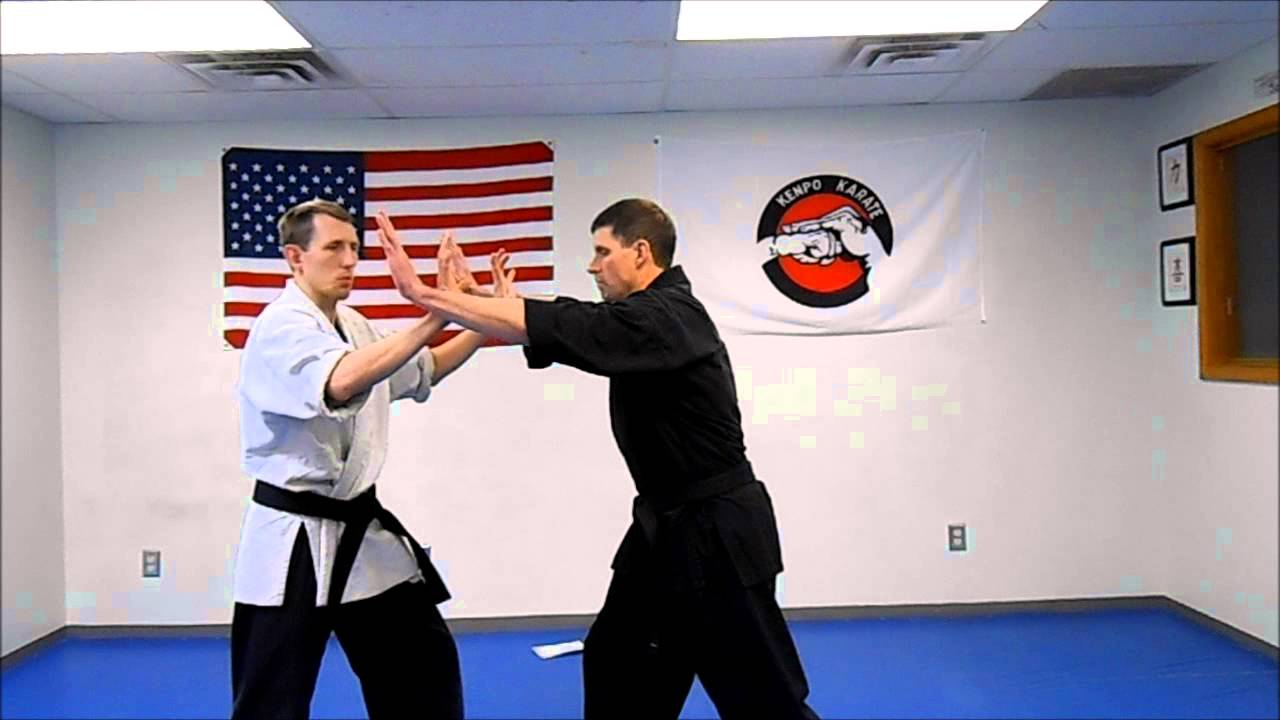 KENPO SELF-DEFENSE (push technique) - YouTube