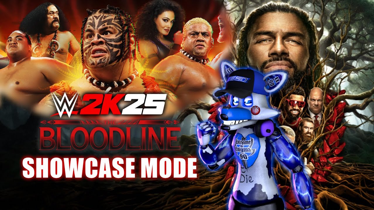 FACING THE BLOODLINE FAMILY TREE! WWE 2K25 SHOWCASE MODE PLAYTHROUGH ...