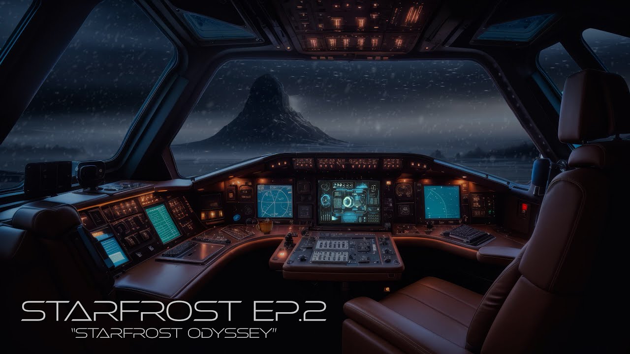 S T A R F R O S T Ep.2 "Starfrost Odyssey" Relaxing Futuristic Ambient ...
