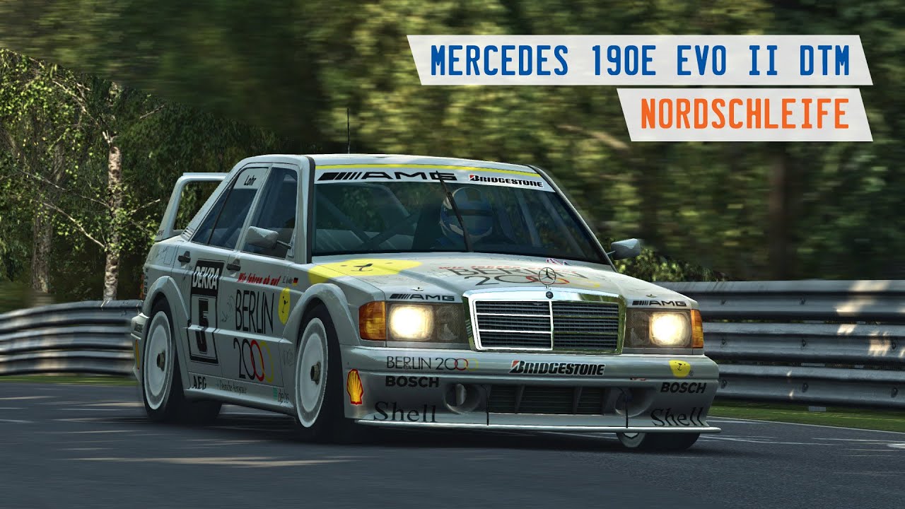 Mercedes 190E Evo 2 at Nordschleife | RaceRoom Racing Experience - YouTube