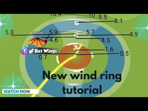 GOLF RIVAL- NEW WIND RING TUTORIAL 🏌🏼‍♀️ - YouTube
