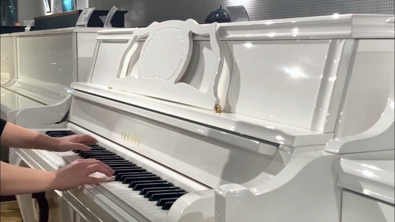 【演奏動画】YAMAHA（ヤマハ）YF101Wホワイト Chopin/NocturneOp.9 No.2/ノクターンOp.9-2 - YouTube