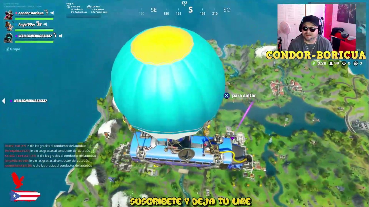Fortnite Condor Boricua En Vivo 10 marzo 2020 PS4 PRO. - YouTube