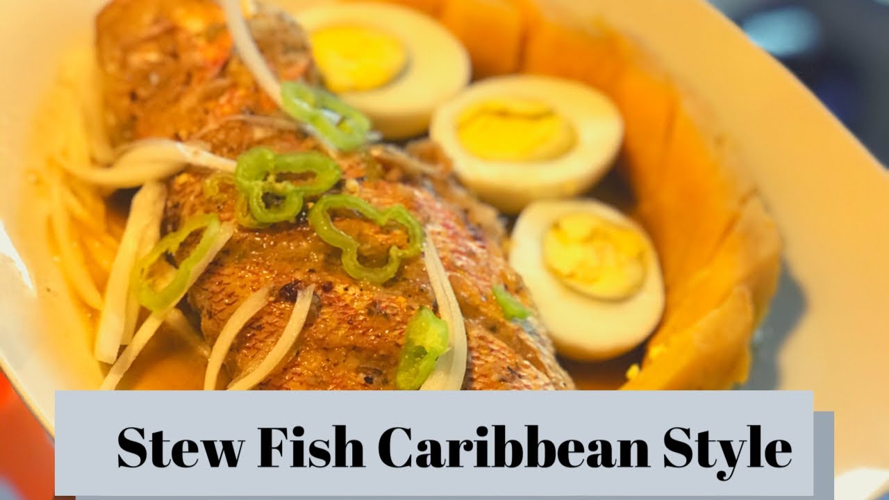 HOW TO MAKE STEW FISH|| POISSON GROS SEL|| QUARANTINED 2020 - YouTube