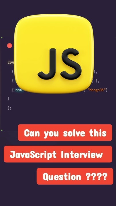 Javascript Interview Question | Remove Duplicates from Array #shorts # ...