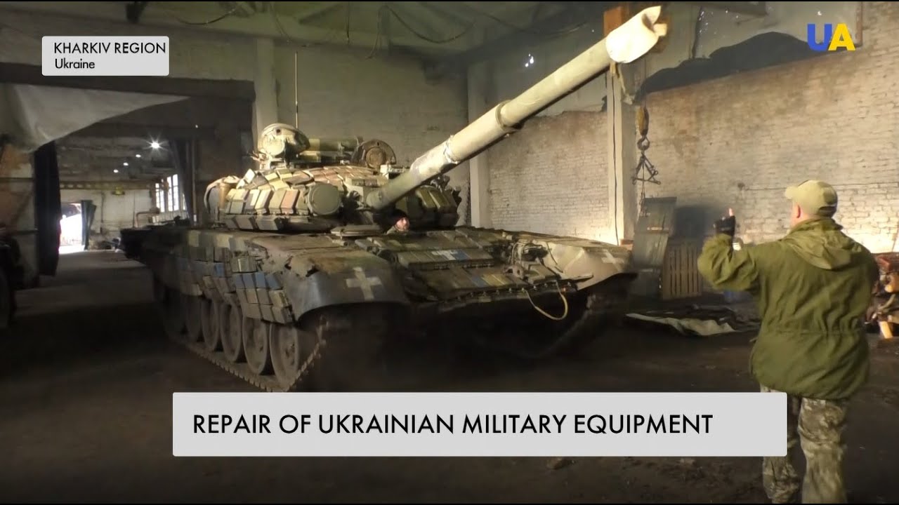 Back to battle: how military equipment is being repaired in Ukraine on ...