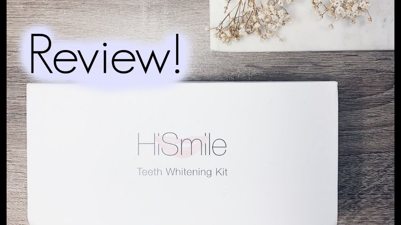 HiSmile Teeth Whitening Kit Review ♛ - YouTube