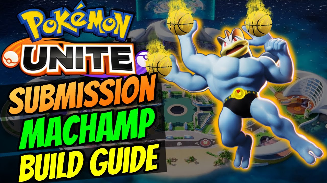 How to play MACHAMP in Pokemon UNITE - Machamp Builds, Items & Skills ...