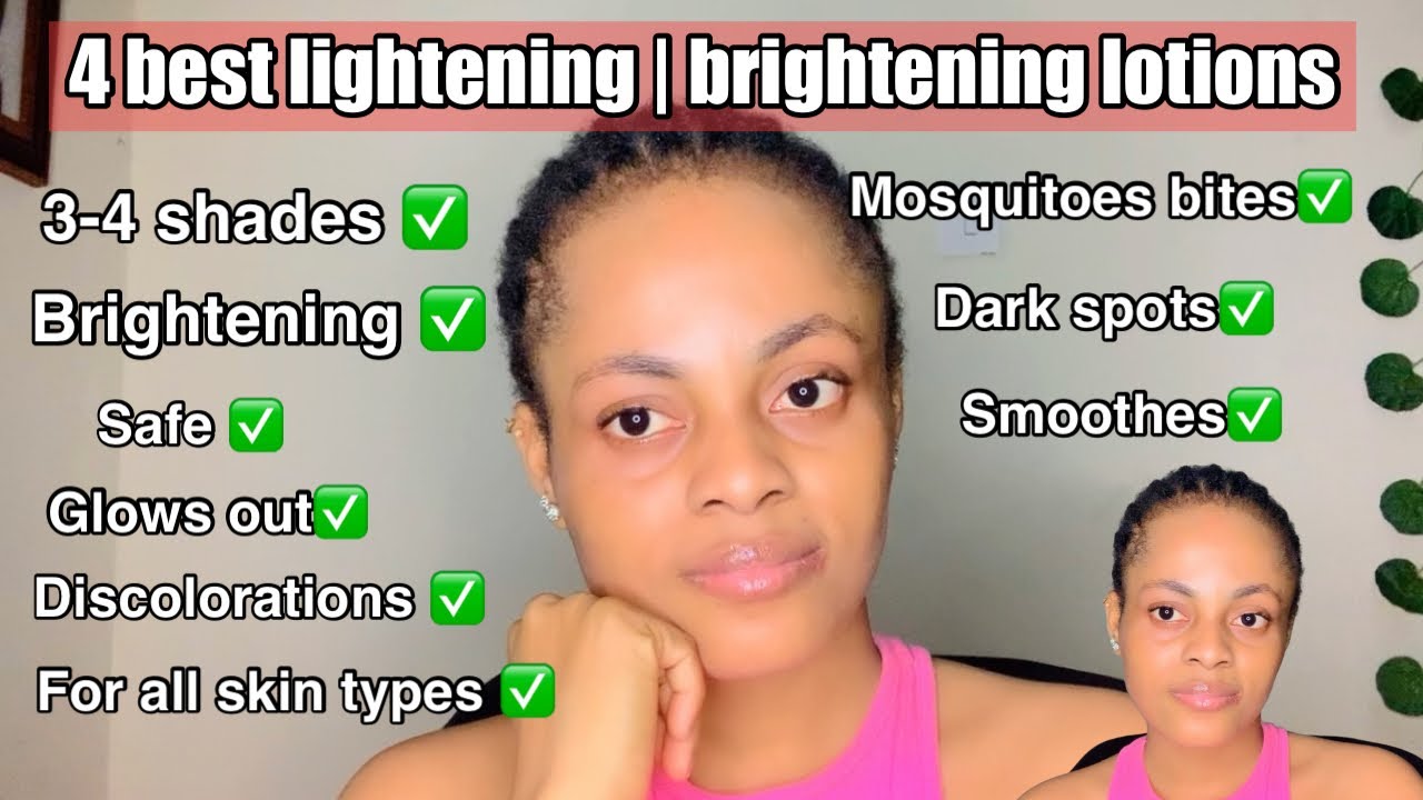 4 BEST BODY LOTIONS FOR SKIN LIGHTENING, BRIGHTENING AND GLOWING THE ...