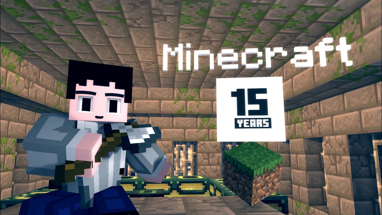 Minecraft 15th anniversary (Minecraft Short Animation) - YouTube