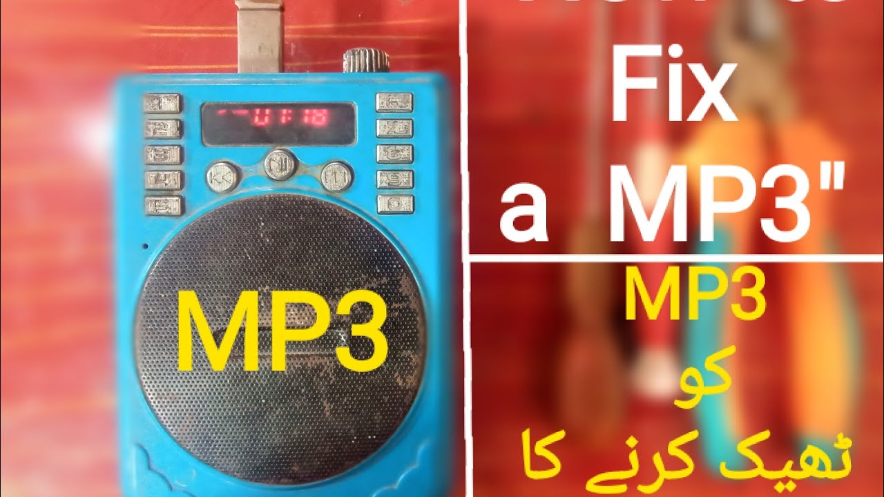 How to fix a MP3 || Technical Usama - YouTube