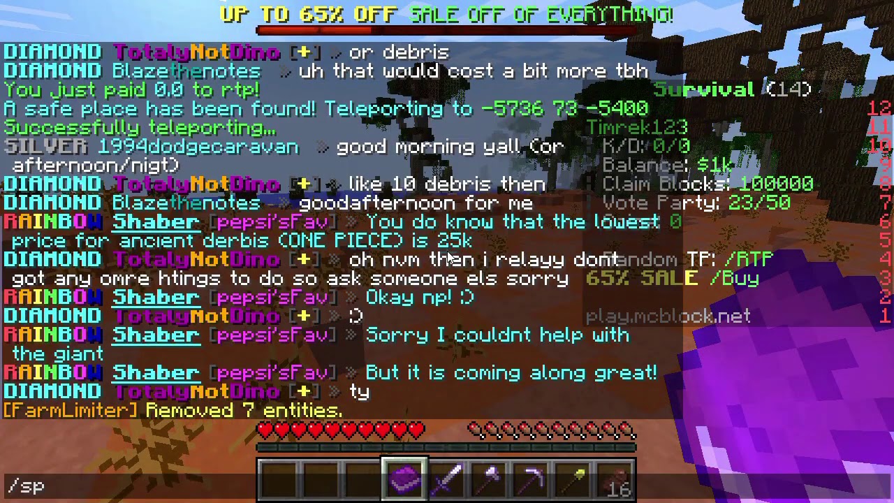 Minecraft Server Review: MCBlock - YouTube