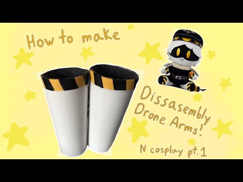 How to make durable Dissasembly Drone arms for cosplays! - YouTube