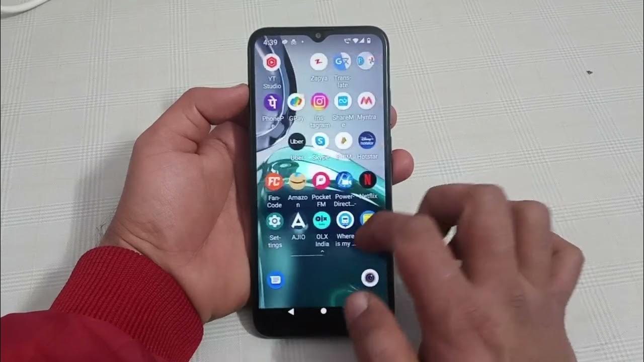 Motorola g62 power button end call setting, Motorola g62 mein power button end call enable kaise ...