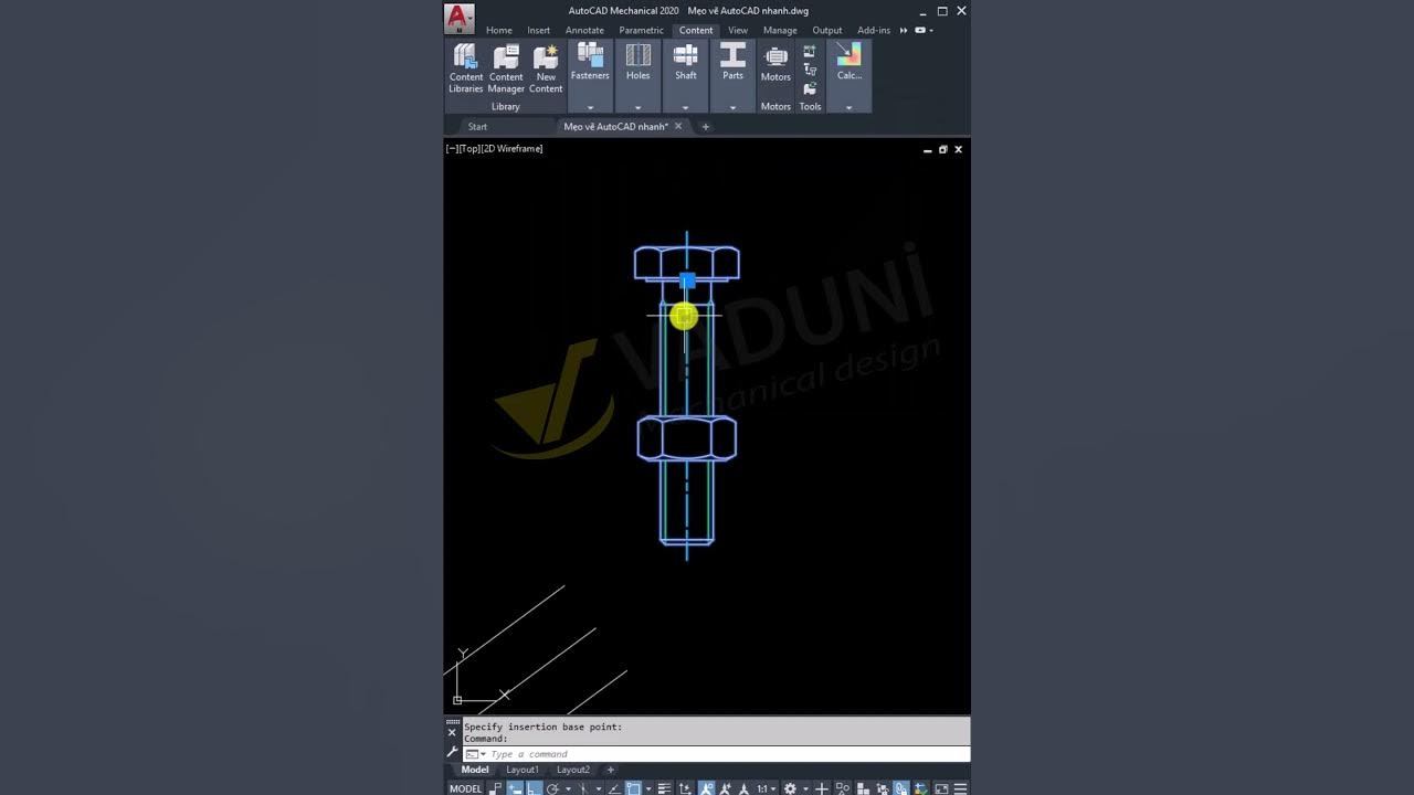 Dynamic Block | Cách tạo Block động trong AutoCAD - Phần 2 - YouTube