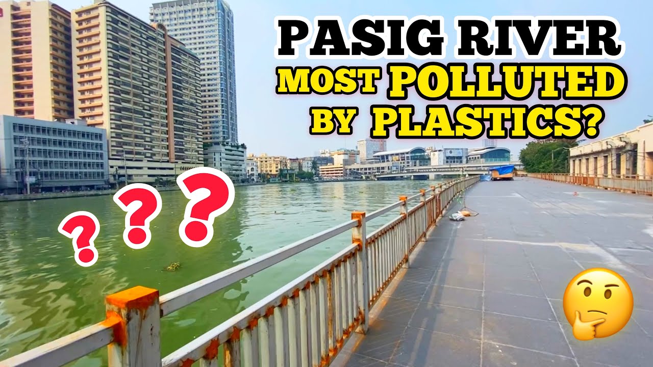 PASIG RIVER MOST POLLUTED BY PLASTICS DAW? - YouTube