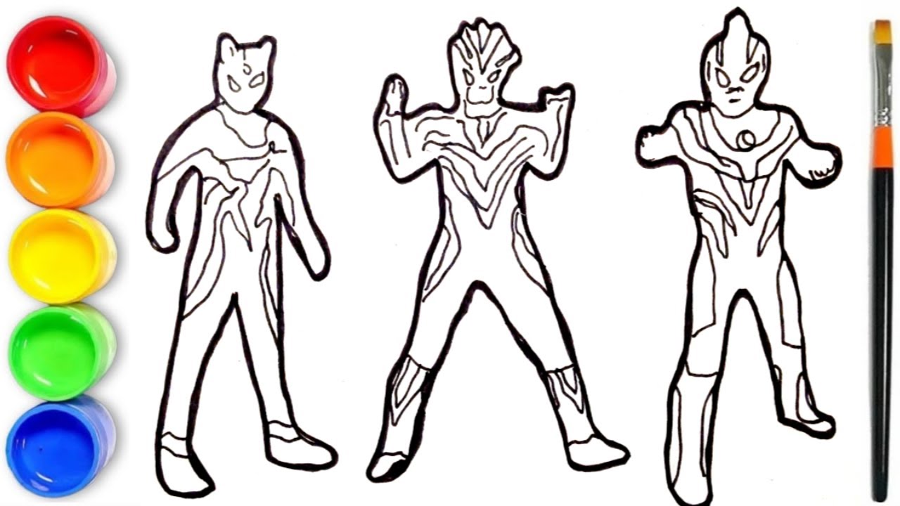 How to draw Ultraman | Ultraman - YouTube
