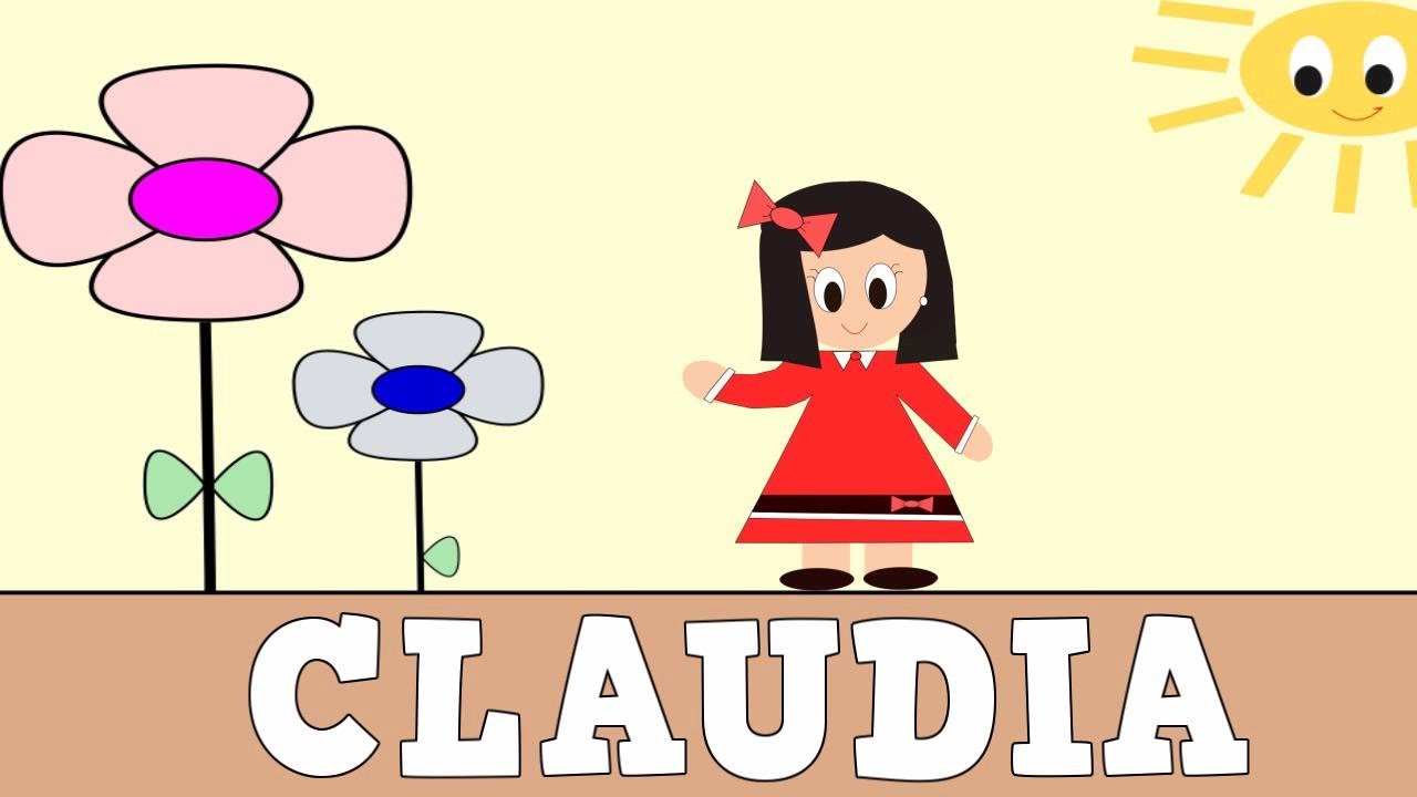 Aprender a Leer y Escribir CLAUDIA - Vídeos para niños - YouTube
