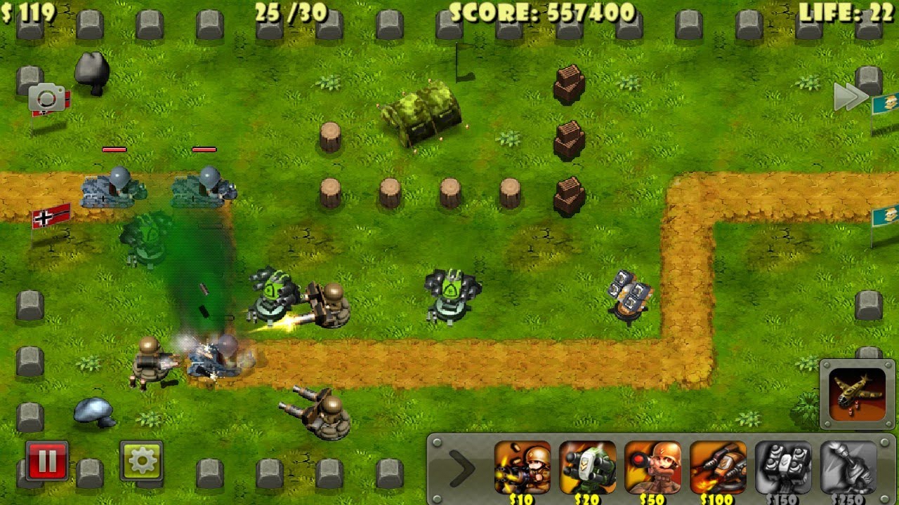 Little Commander Android Gameplay Episode Boot Camp - YouTube