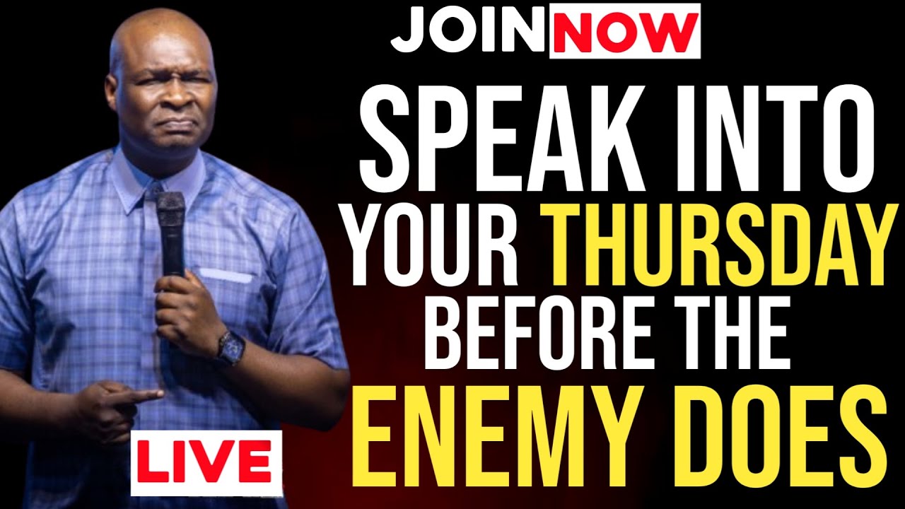[Thursday 9th October,2025] SPEAK INTO YOUR THURSDAY BEFORE THE ENEMY ...
