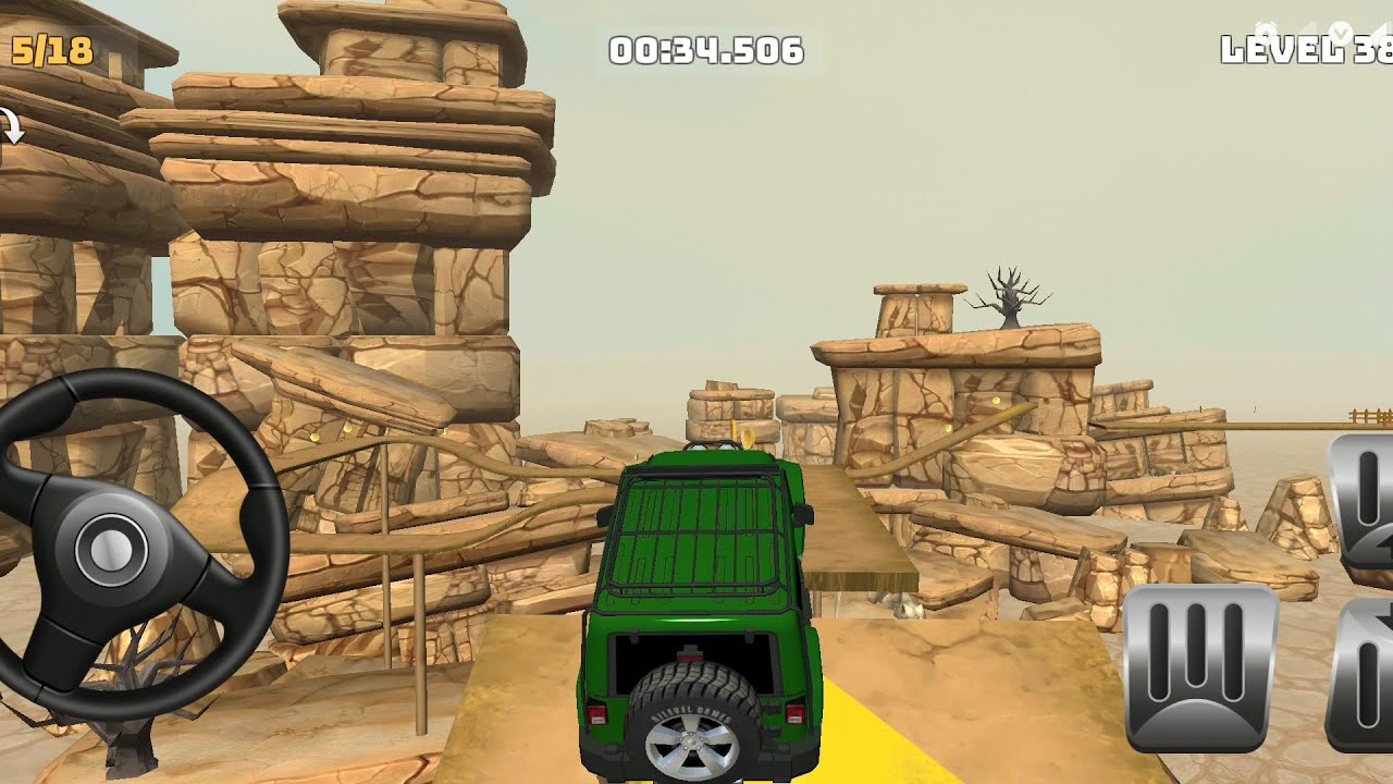 mountain climb 4x4 offroad car driving | #38 | video game | jeep racing ...