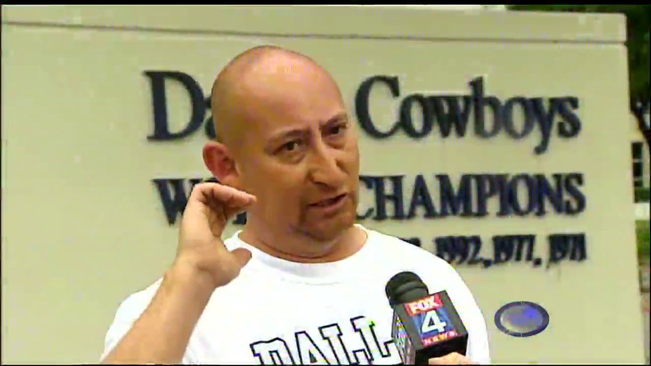 Fox 4 5/3/09 Mike Doocy coverage of the Cowboys Practice bubble ...